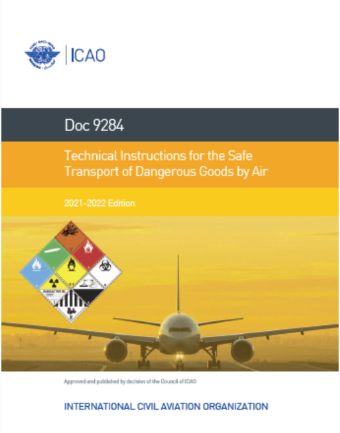 ICAO Technical Instructions for the Safe Transport of Dangerous Goods ...